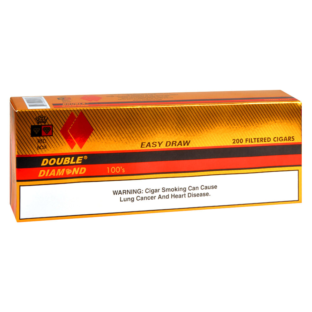 Double Diamond Full Flavor FIltered Cigars 10 Packs of 20 – Tobacco General
