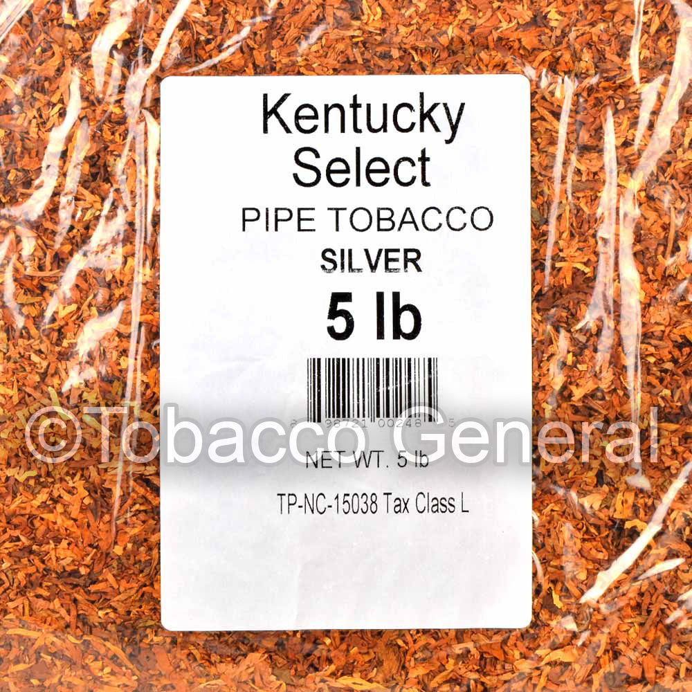 Kentucky Select Silver Pipe Tobacco 5 Lb. Pack – Tobacco General