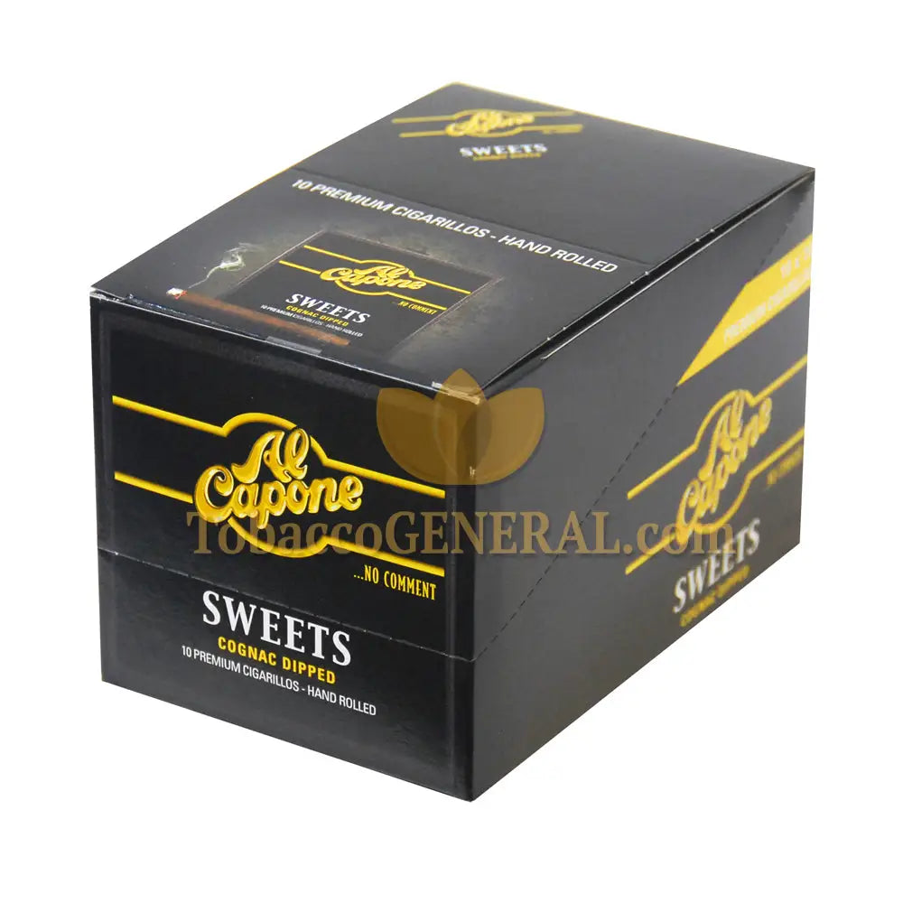 Al Capone Sweets Cognac Cigarillos 10 Packs of 10 – Tobacco General