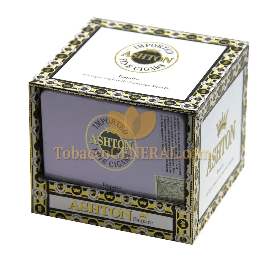 Ashton Esquire Cigars Natural 10 Packs of 10 – Tobacco General