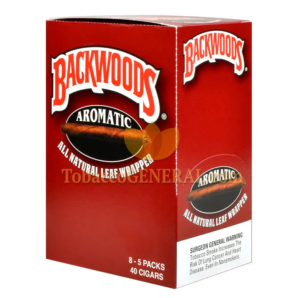 Backwoods Aromatic Cigars 8 Packs of 5 – Tobacco General