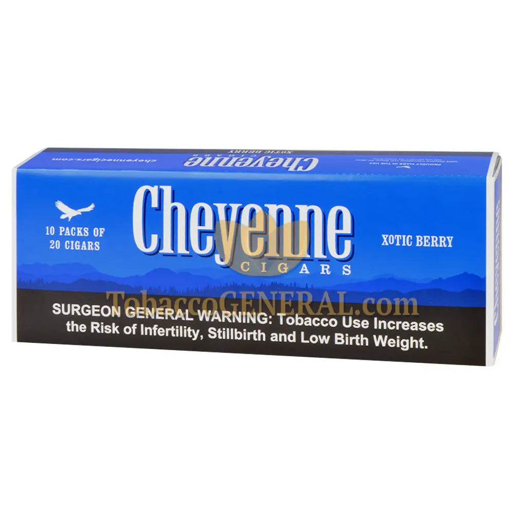 Cheyenne Xotic Berry Filtered Cigars 10 Packs of 20 – Tobacco General