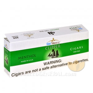 Clipper Menthol Filtered Cigars 10 Packs of 20 – Tobacco General