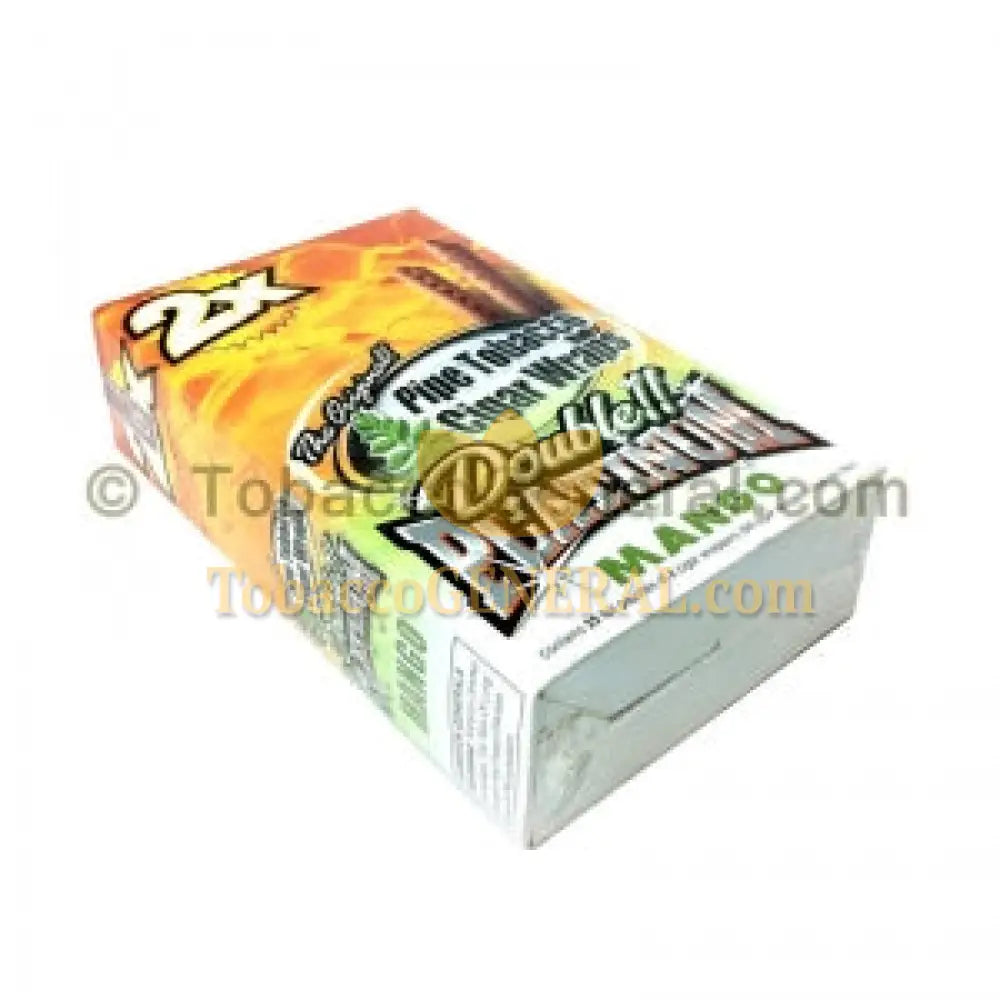 Double Platinum Wraps 2X Mango 25 Packs of 2 – Tobacco General
