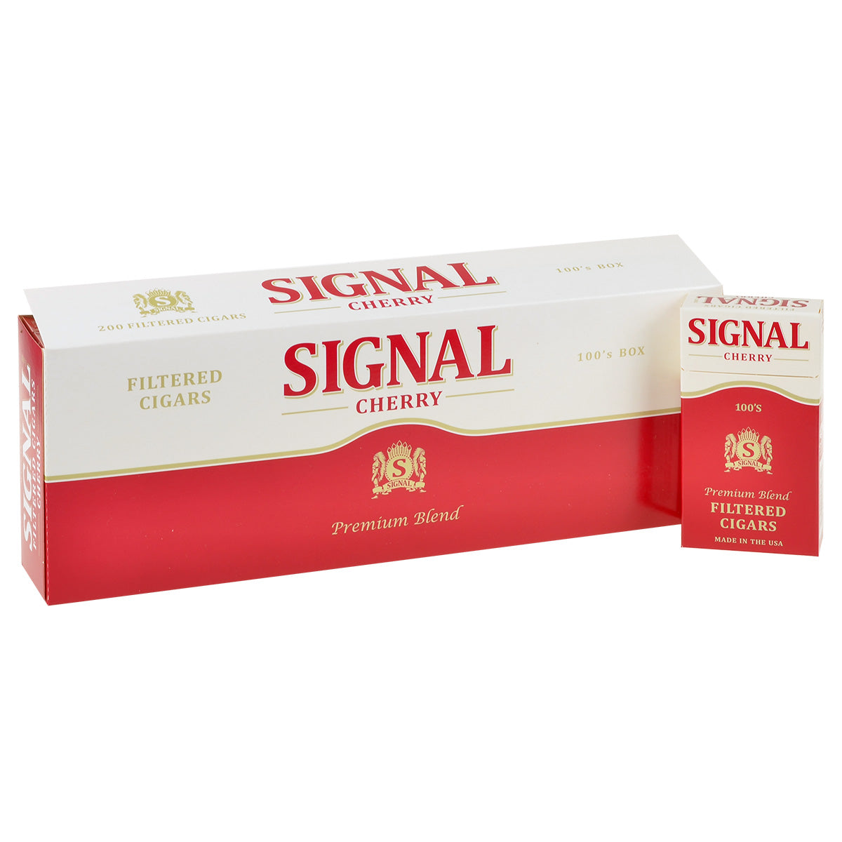 Signal Cherry Filtered Cigars 10 Packs of 20 – Tobacco General