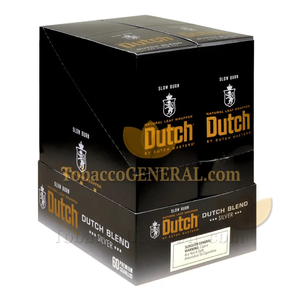 Dutch Masters Foil Dutch Blend (Silver) 1.29 Pre-Priced Cigarillos 30 ...
