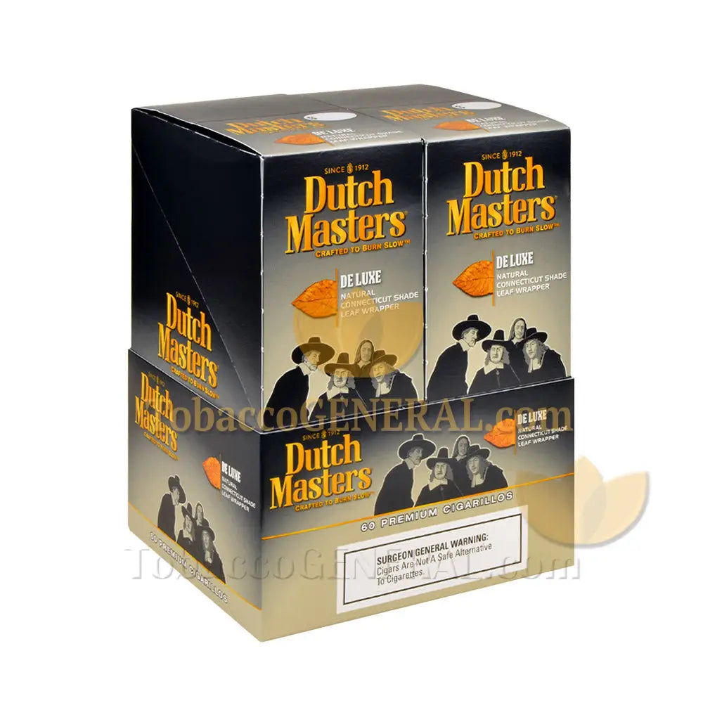 Dutch Masters Foil Cigarillos De Luxe 20 Packs of 3 – Tobacco General