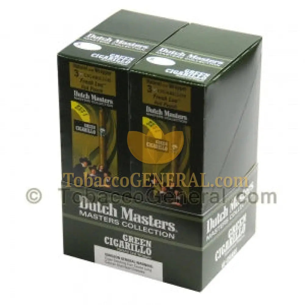 Dutch Masters Foil Cigarillos Green 20 Packs of 3 – Tobacco General