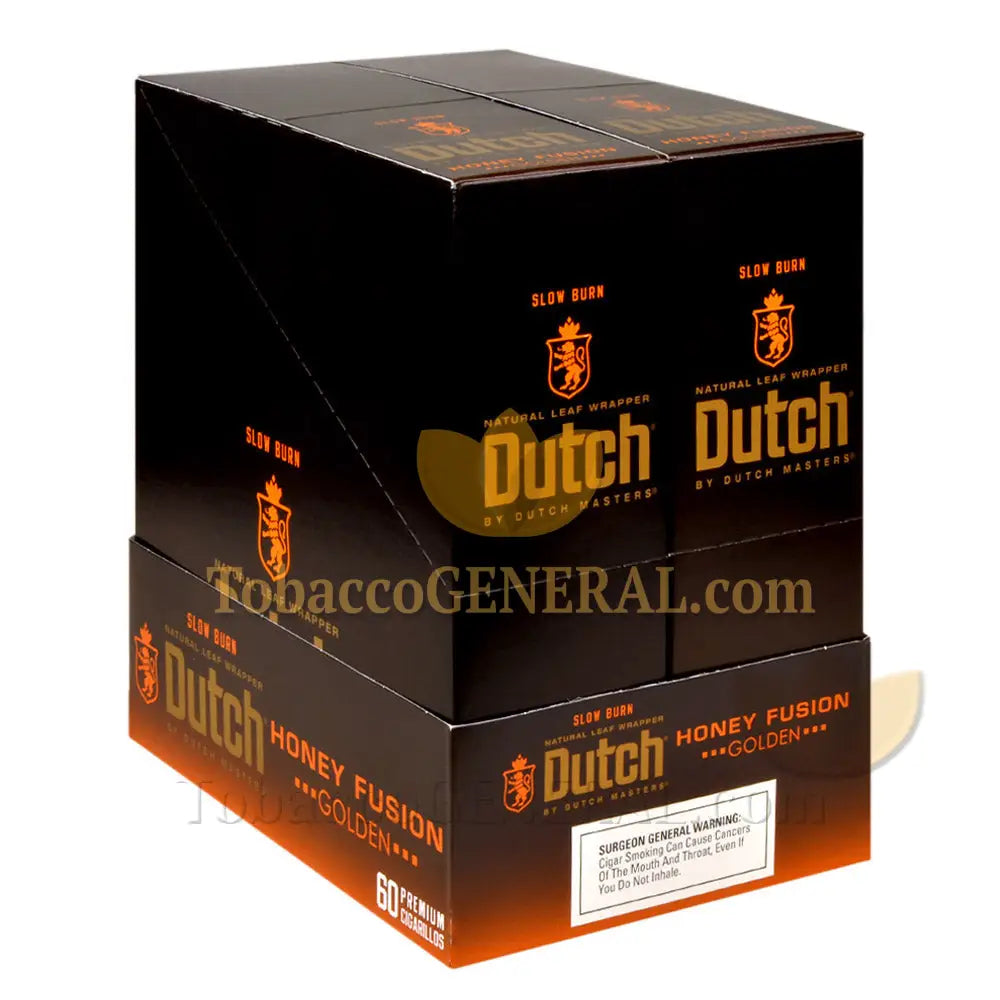 Dutch Masters Foil Honey Fusion (Golden) 1.29 Pre-Priced Cigarillos 30 ...