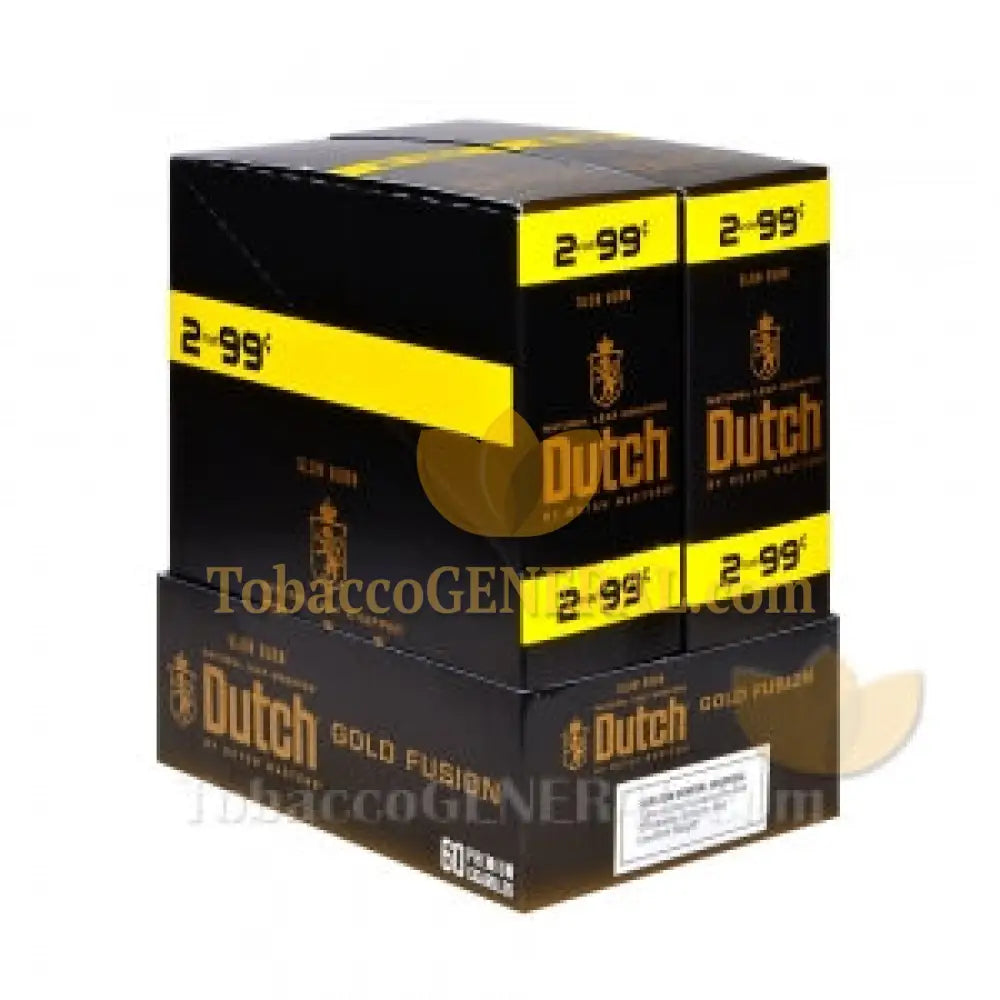 Dutch Masters Gold Fusion Cigarillos 99c Pre Priced 30 Packs of 2 ...