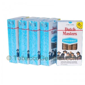 Dutch Masters President Cigarillos 5 Packs of 5 – Tobacco General