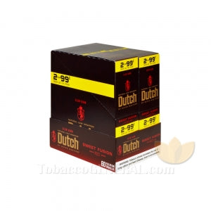 Dutch Masters Sweet Fusion Cigarillos 99c Pre Priced 30 Packs of 2 ...