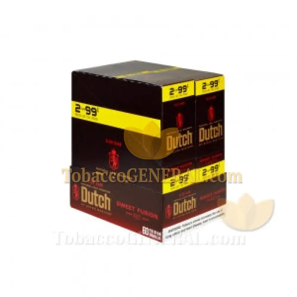 Dutch Masters Sweet Fusion Cigarillos 99c Pre Priced 30 Packs of 2 ...
