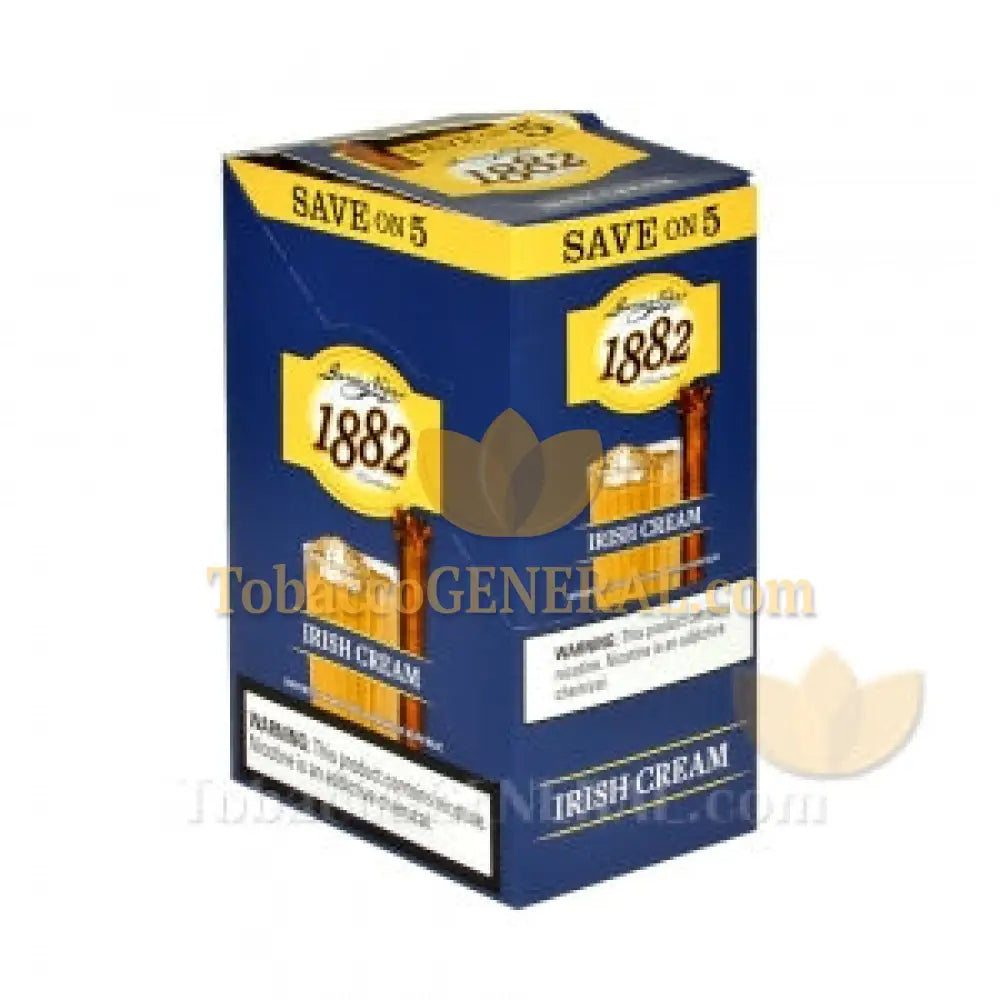 Garcia Y Vega 1882 Cigarillos 8 Packs of 5 Irish Cream – Tobacco General