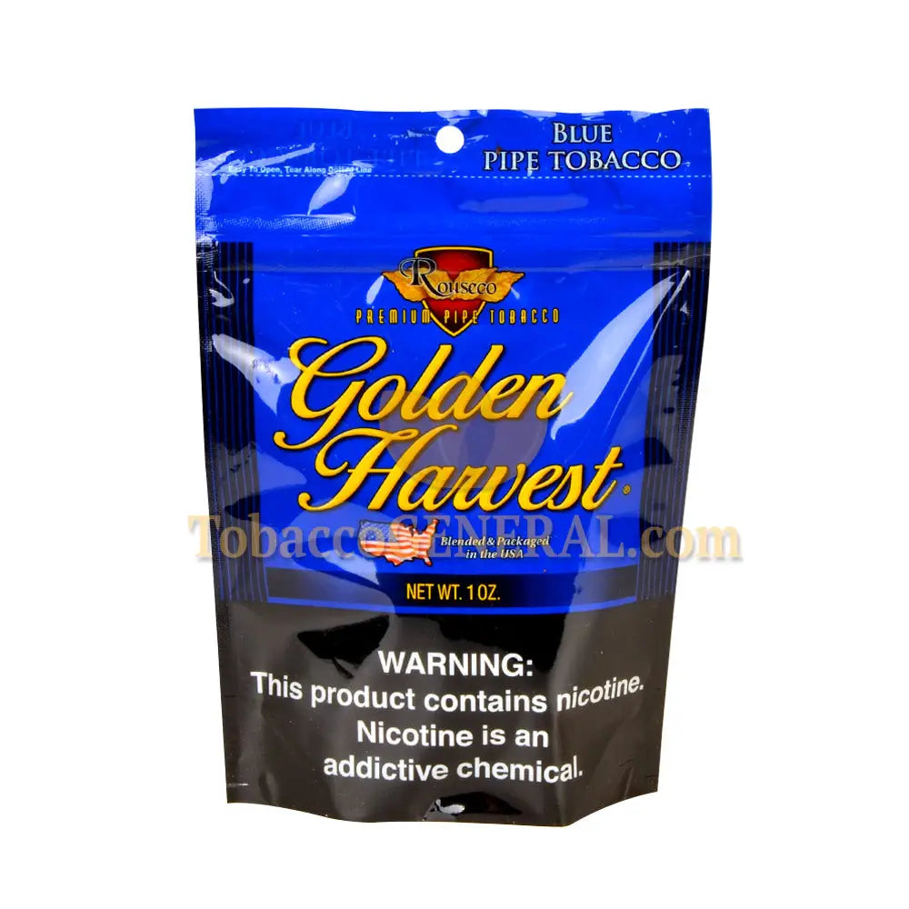 Golden Harvest Mild Blend Pipe Tobacco 1 oz. Pack – Tobacco General