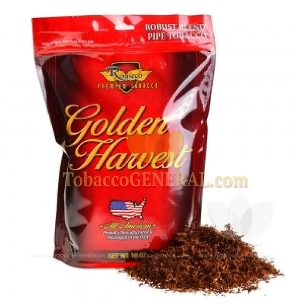 Golden Harvest Robust Blend Pipe Tobacco 16 oz. Pack – Tobacco General