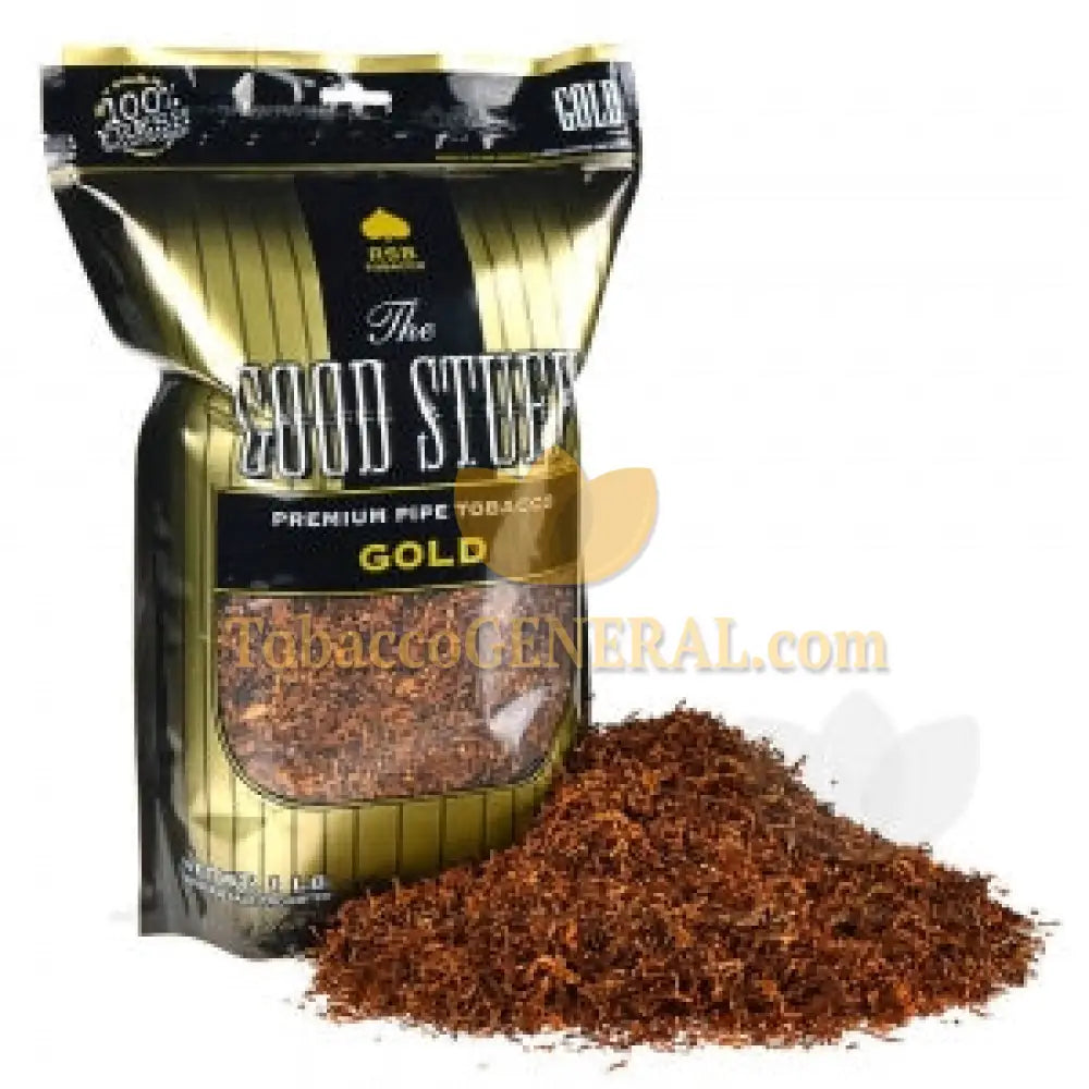 Good Stuff Gold Pipe Tobacco 16 oz. / 1 Lb Pack – Tobacco General