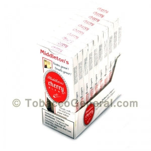 Middleton's Black & Mild Cherry Blend Cigars 10 Packs of 5 – Tobacco ...