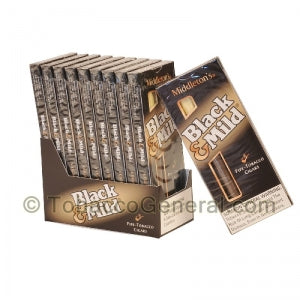 Middleton's Black & Mild Regular Cigars 10 Packs of 5 – Tobacco General