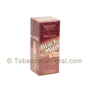 Middleton's Black & Mild Wine Cigars Box of 25 – Tobacco General