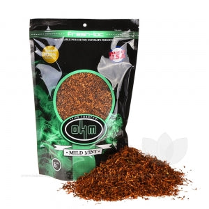 OHM Gold Mint (Gold Menthol) Pipe Tobacco Pack 6 oz. Pack – Tobacco General