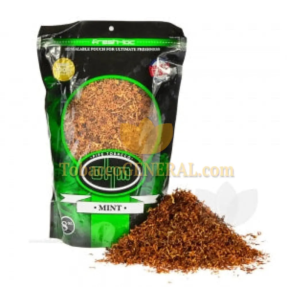 OHM Menthol Pipe Tobacco Pack 8 oz. Pack – Tobacco General