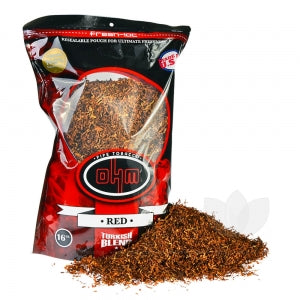 OHM Turkish Red Pipe Tobacco 16 oz. Pack – Tobacco General