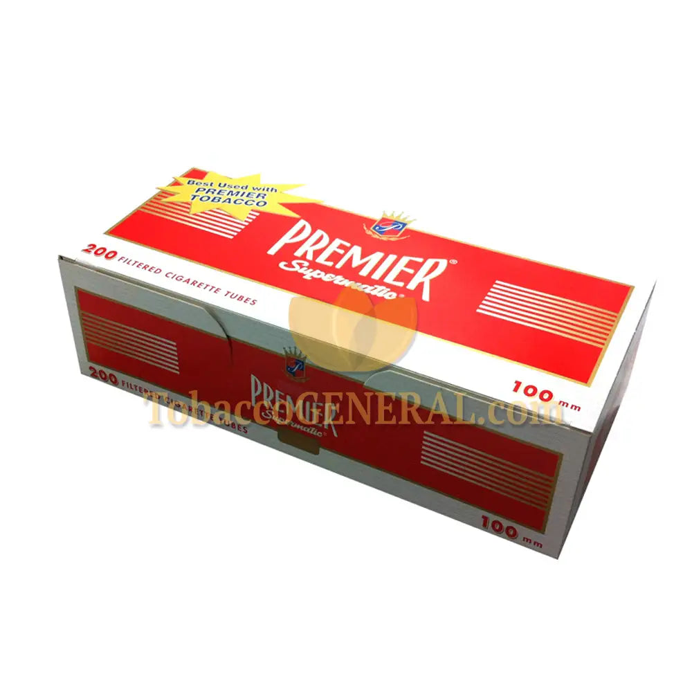 Premier Filter Tubes 100 mm Full Flavor 5 Cartons of 200 – Tobacco General