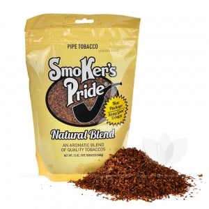 Smoker's Pride Natural Blend Pipe Tobacco 12 oz. Pack – Tobacco General