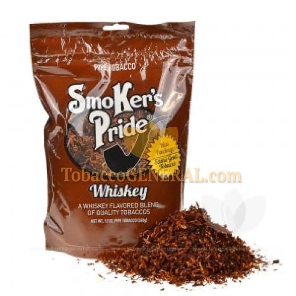Smoker's Pride Whiskey Pipe Tobacco 12 oz. Pack – Tobacco General