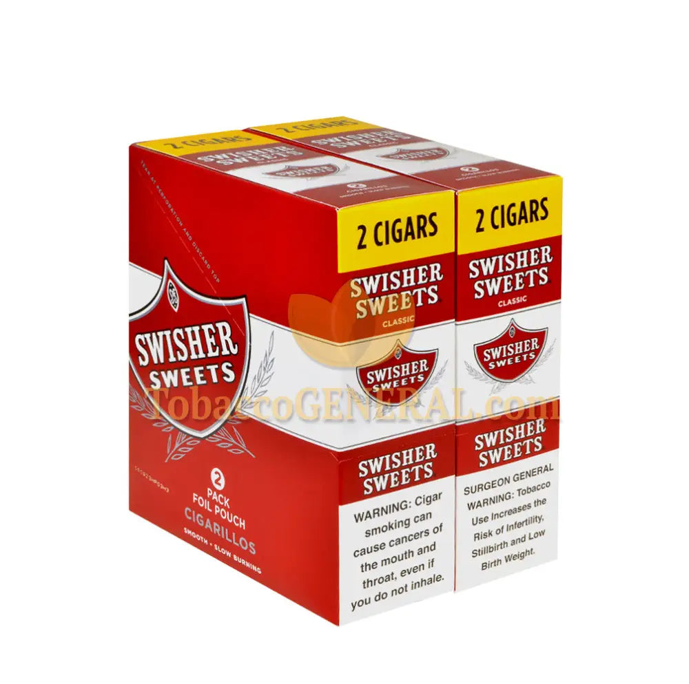 Swisher Sweets Regular Cigarillos 30 Packs of 2 – Tobacco General