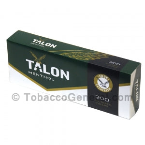 Talon Menthol Filtered Cigars 10 Packs of 20 – Tobacco General