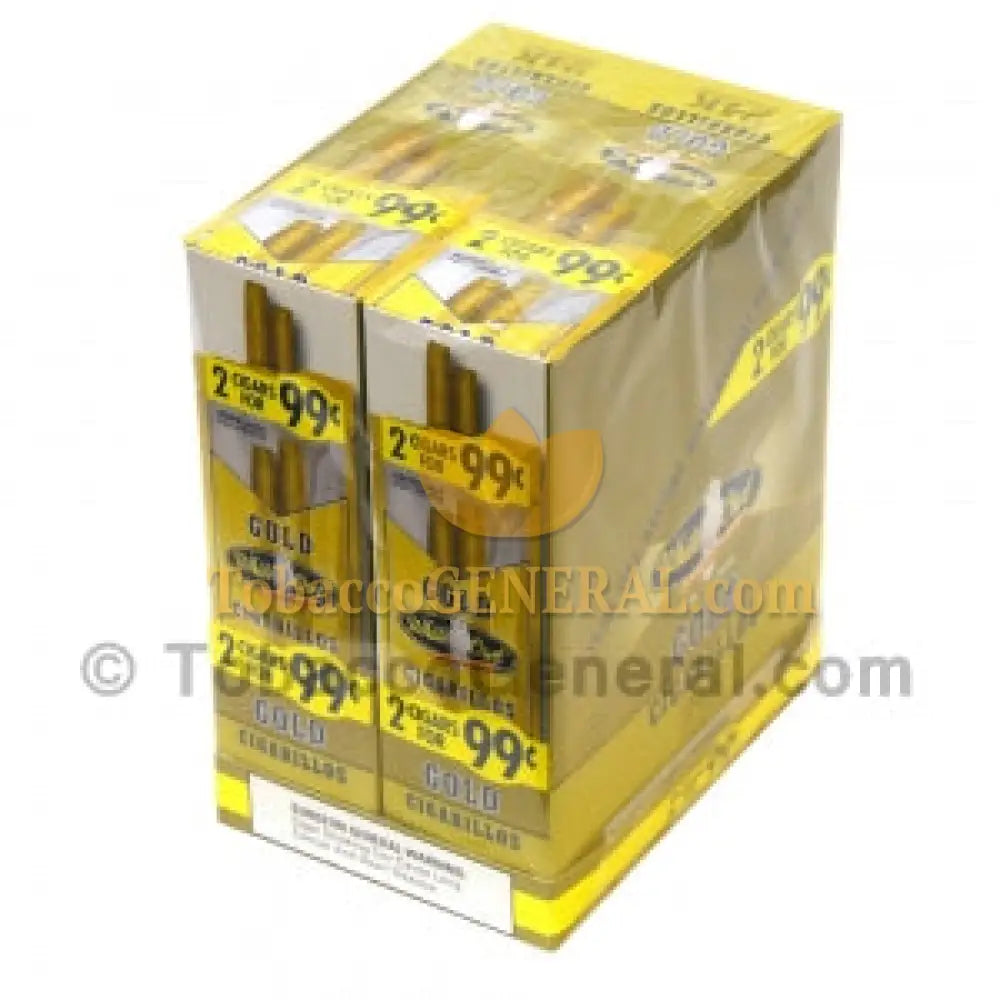 White Owl 24 K Gold (Honey) Cigarillos 99c Pre Priced 30 Packs of 2 ...