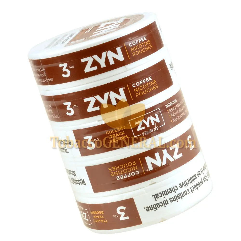 ZYN Coffee | Nicotine Pouches | 3mg | Tobaccogeneral.com – Tobacco General